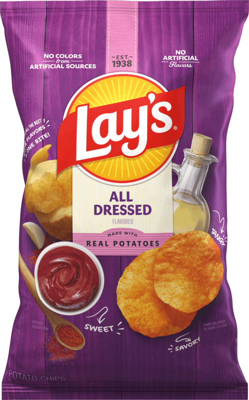 LAY'S® All Dressed Flavored Potato Chips | Lay's